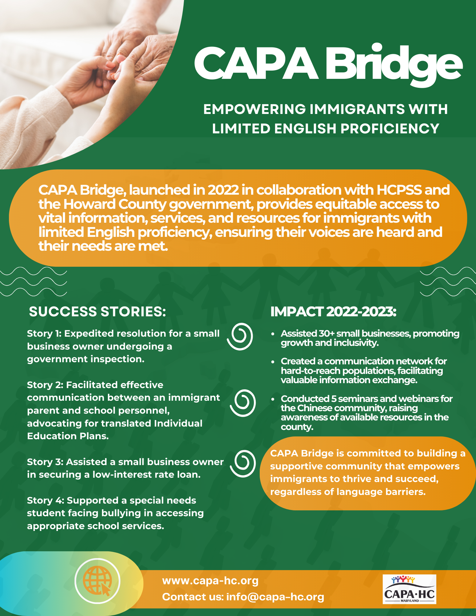 CAPA Bridge - Chinese American Parent Association of Howard County